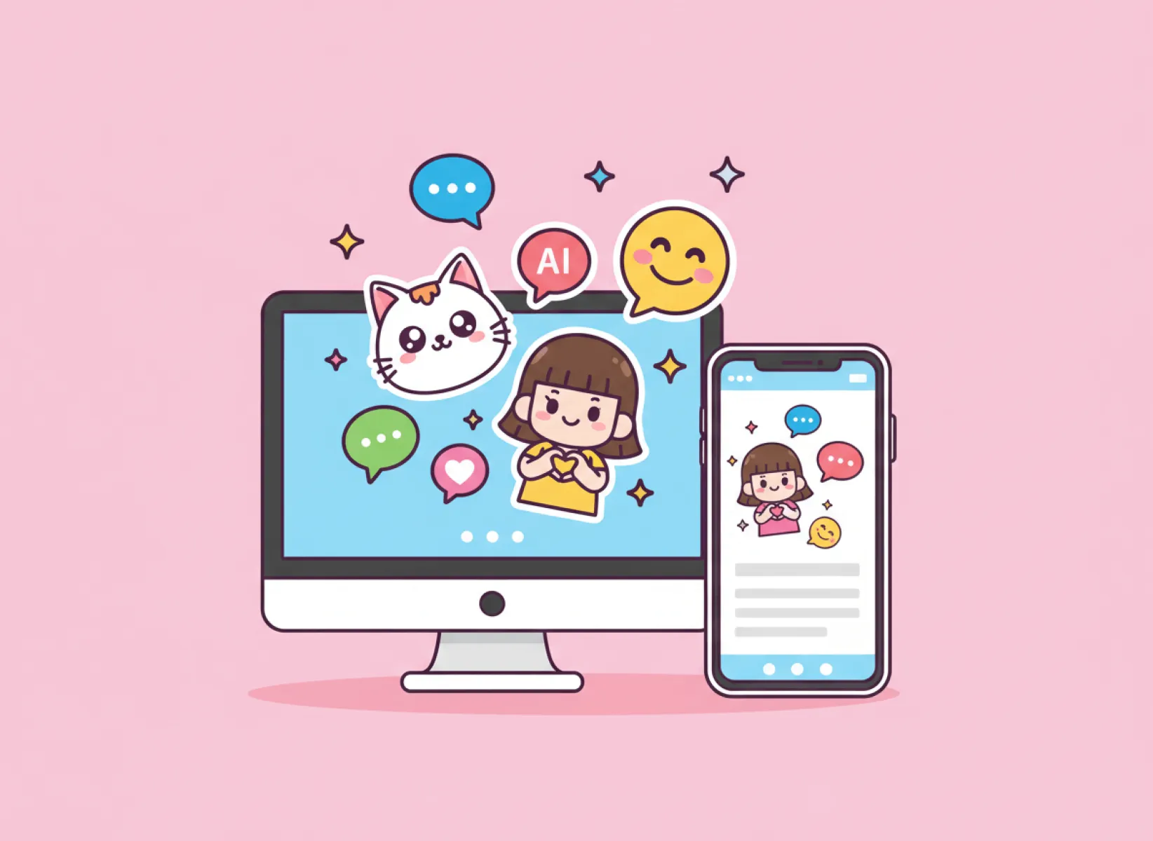 A Must-Have for Social Chats – Easily Generate High-Quality AI Stickers ...